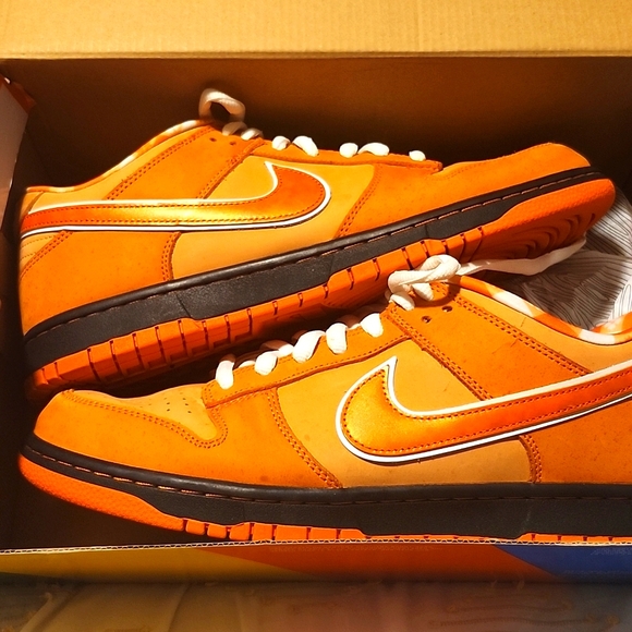 Nike | Shoes | Nike Sb Dunk Low Orange | Poshmark